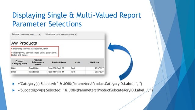 SSRS Report with Parameters and Data Filtration | PPT