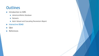 SSRS Report with Parameters and Data Filtration | PDF | Databases | Computer Software and ...