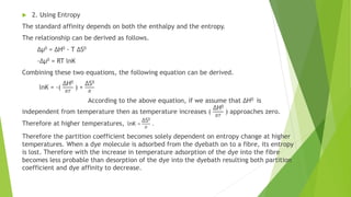 Parameters affecting the dye adsorption of polyester dyeing with ...