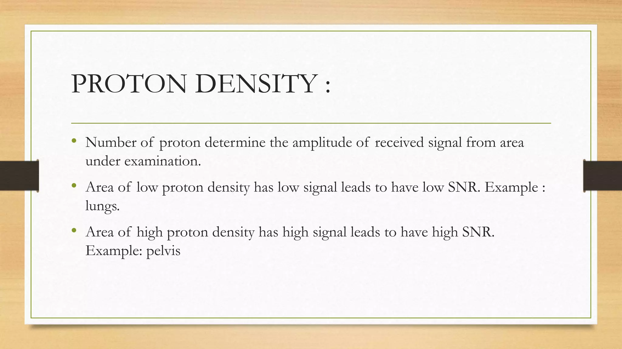 PARAMETERS AND ASSOCIATED Trade-Offs, MRI | PPTX
