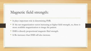 PARAMETERS AND ASSOCIATED Trade-Offs, MRI | PPTX