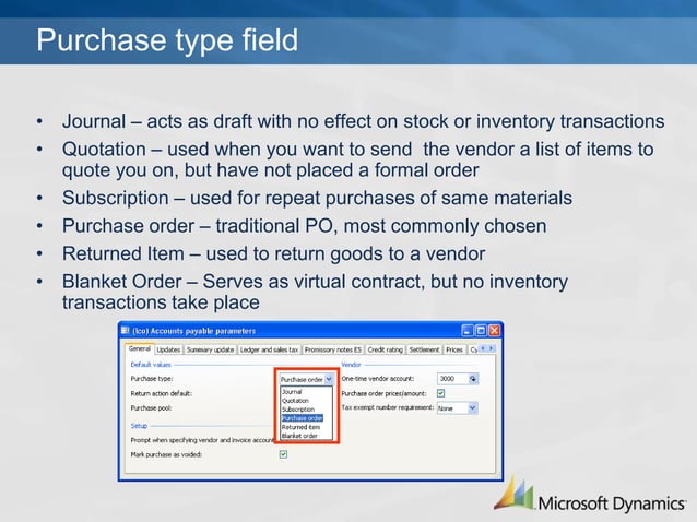 Parameters General Tab | PPT