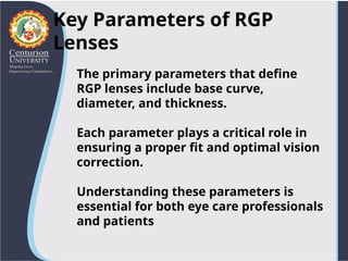 parameters of rgp lensekjdfciufjkijs.pptx