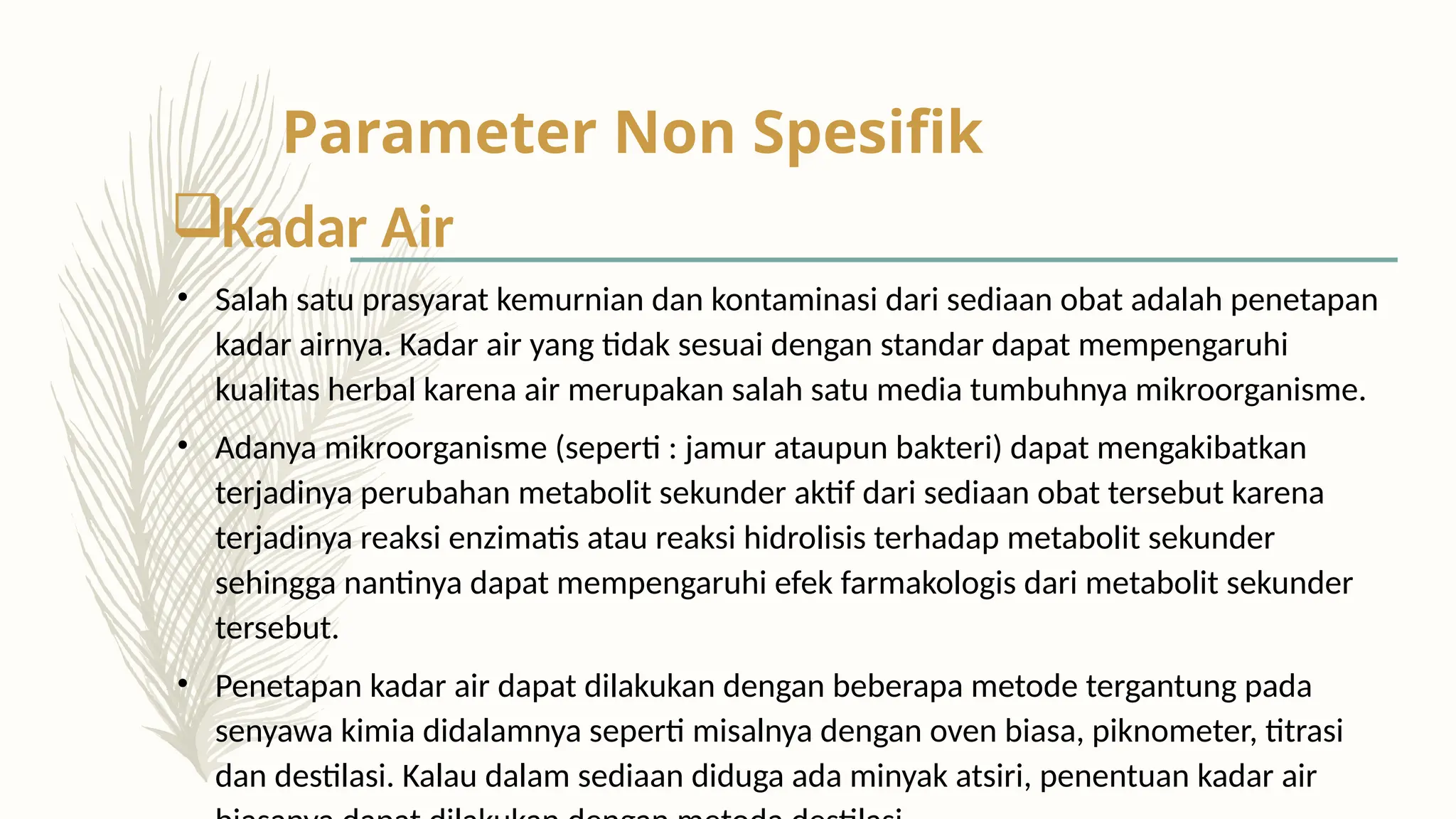 Parameter Spesifik dan Non Spesifik.pptx