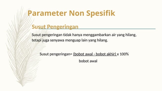 Parameter Spesifik dan Non Spesifik.pptx