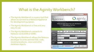 Parameter substitution in Aginity Workbench | PPT