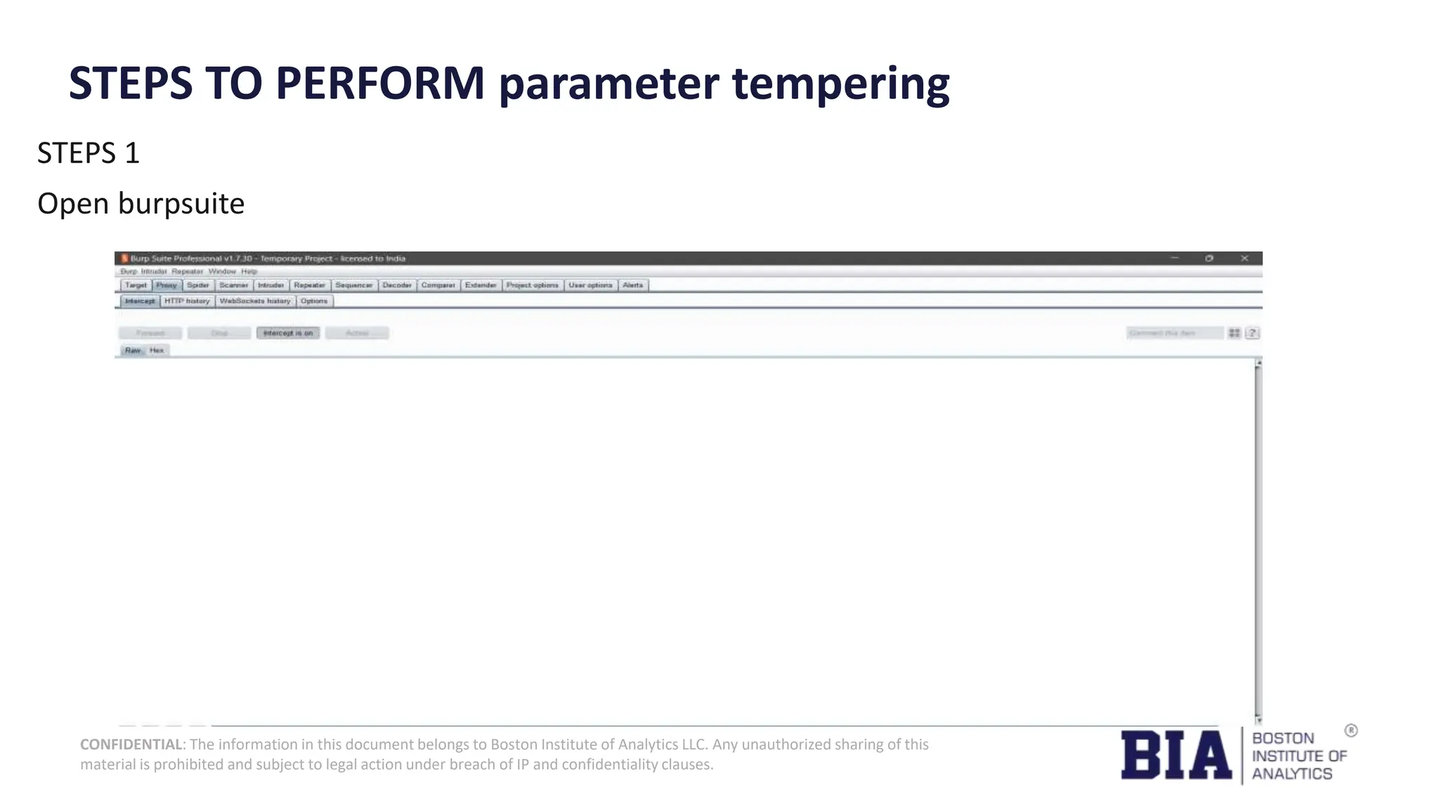 Mitigating Parameter Tampering: Practical Insights and Solutions | PPT