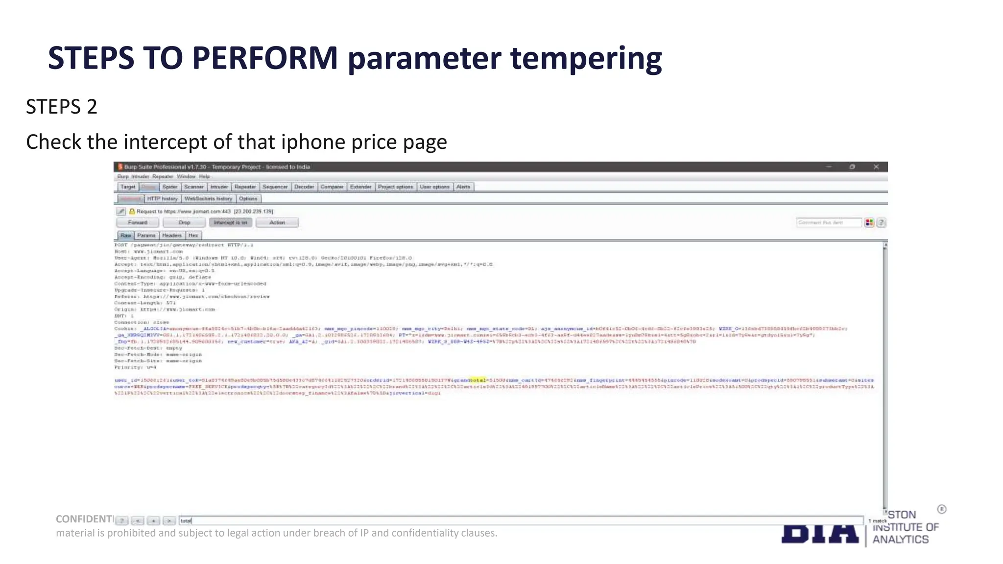 Mitigating Parameter Tampering: Practical Insights and Solutions | PPT