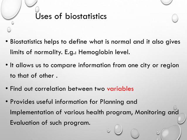Parametric and non parametric test in biostatistics | PDF