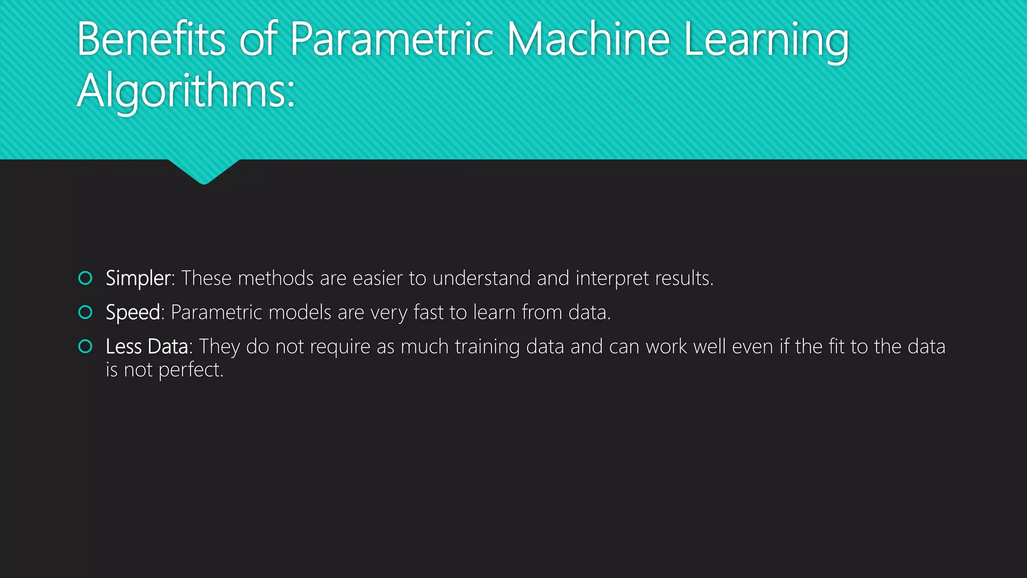 Parametric and nonparametric | PPTX