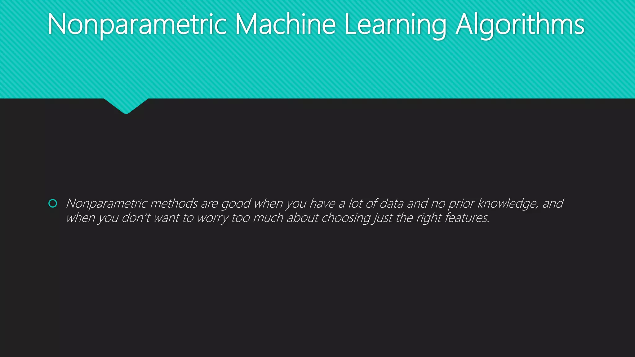 Parametric and nonparametric | PPTX