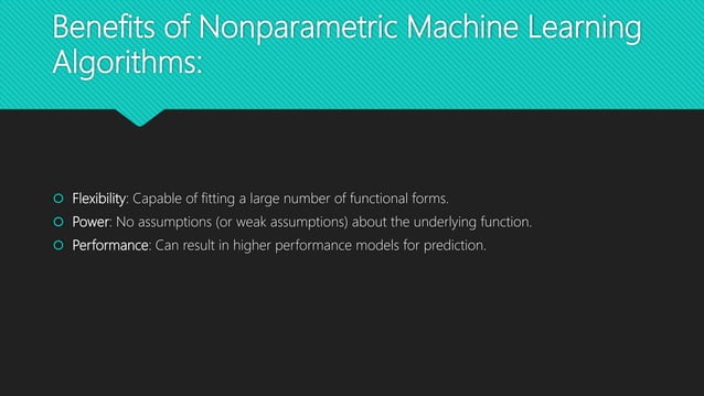 Parametric and nonparametric | PPTX