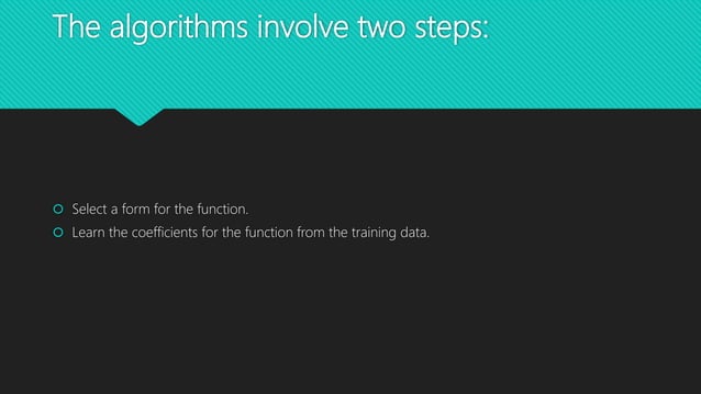 Parametric and nonparametric | PPTX