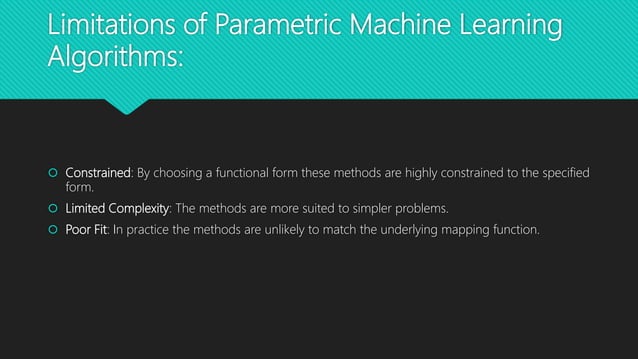 Parametric and nonparametric | PPTX