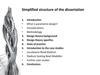 Parametric design | PPT