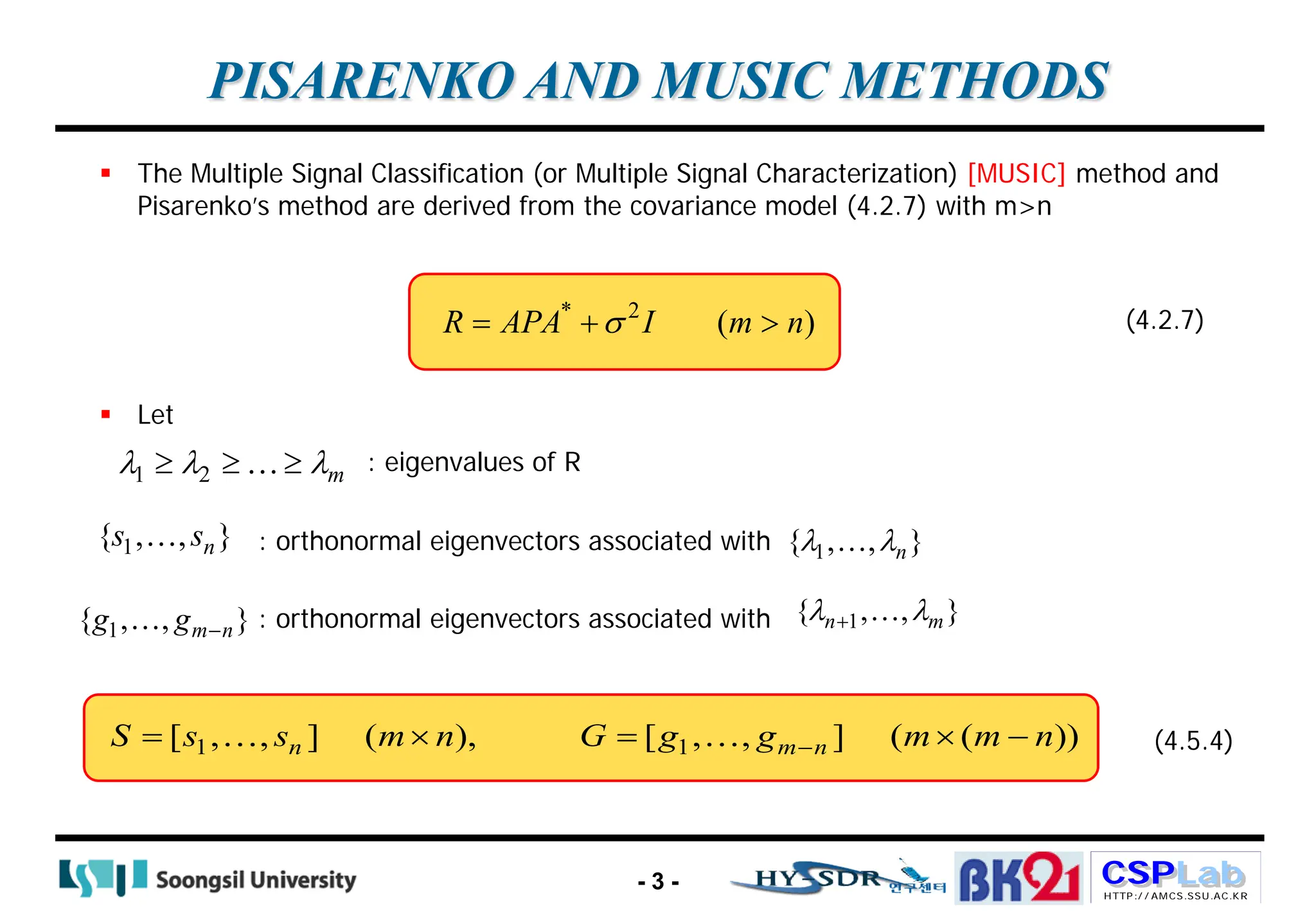 Parametric_ Methods for line_spectra in pdf | PDF | Physics | Science
