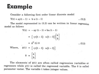 parametric methods System Identification.pptx
