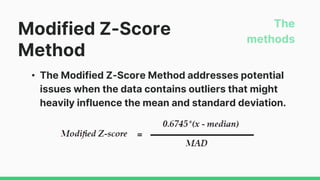 Parametric Methods for Outlier Detection.pptx