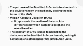 Parametric Methods for Outlier Detection.pptx