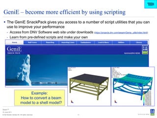 GeniE : Parametric Modelling and Importing of Offset Tables | PDF