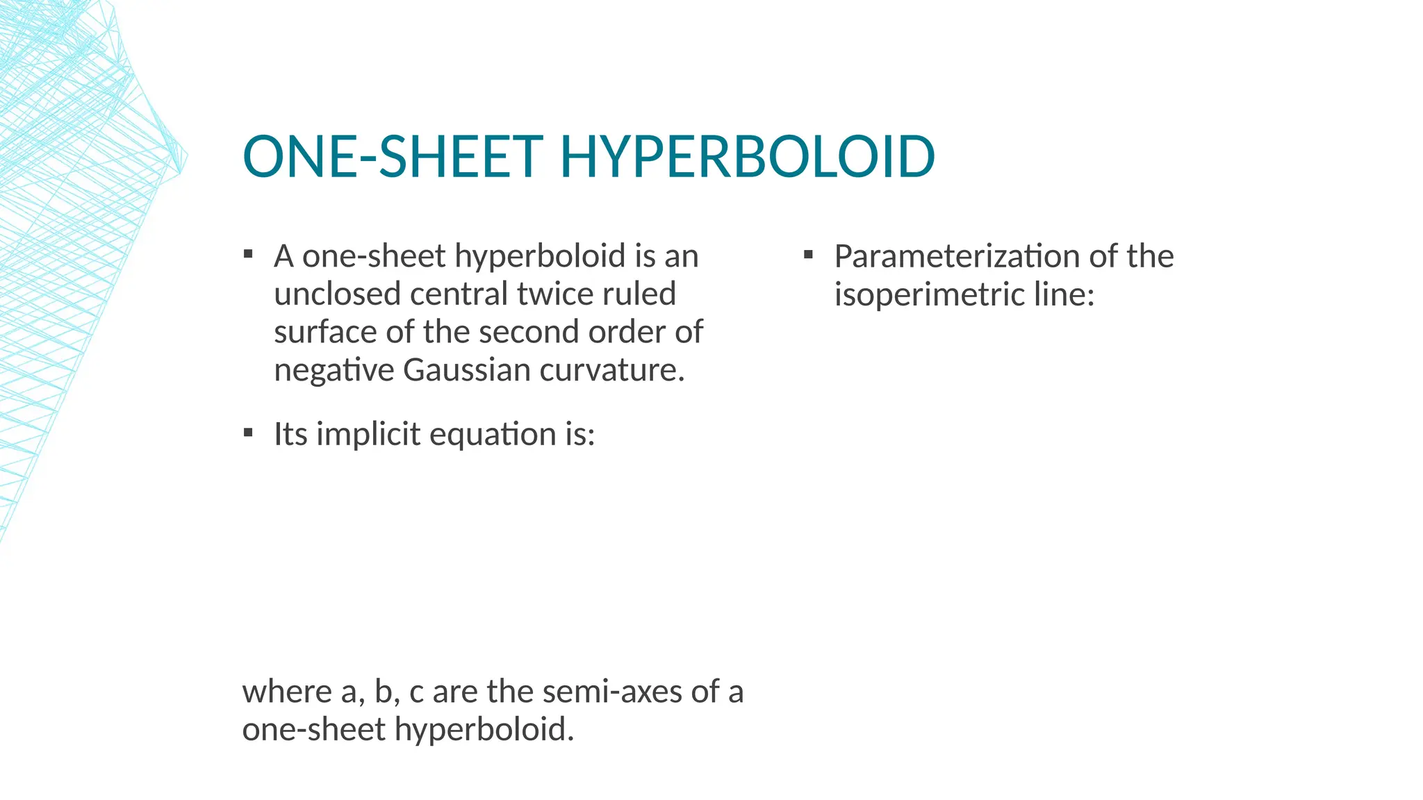 Parametric Modelling In Architecture Pptx