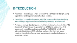 Parametric Modelling in Architecture.pptx