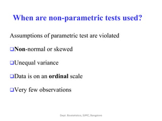 Parametric & Non-Parametric tests SPSS WORKSHOPpdf | PDF