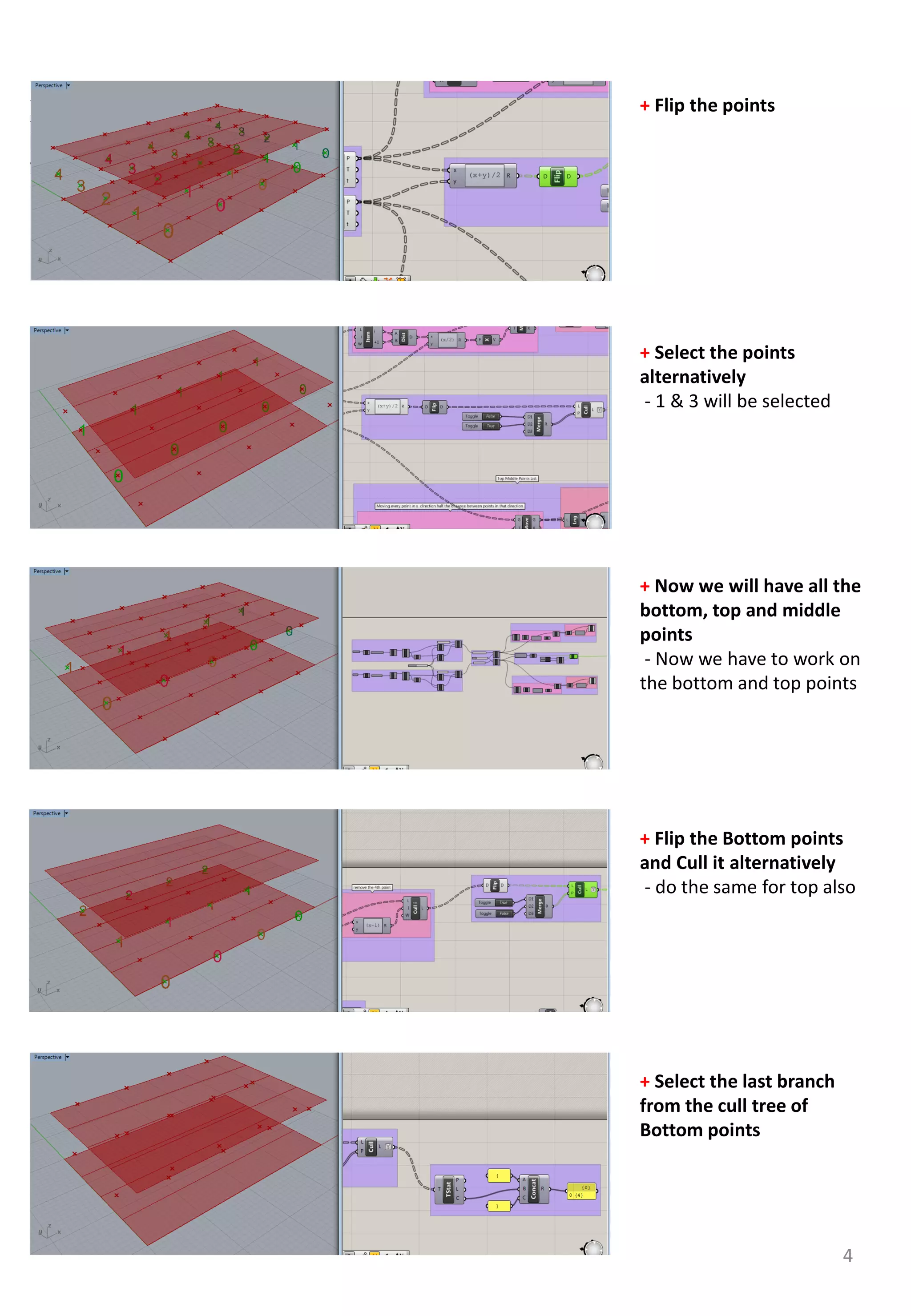 PATTERNS: RHINO GRASSHOPPER TUTORIAL | PDF