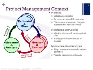 Parametric project metrics | PPT