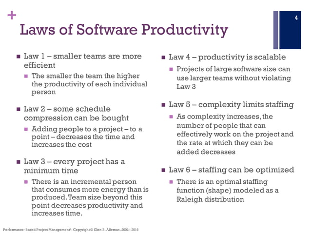 Parametric Project Metrics Ppt