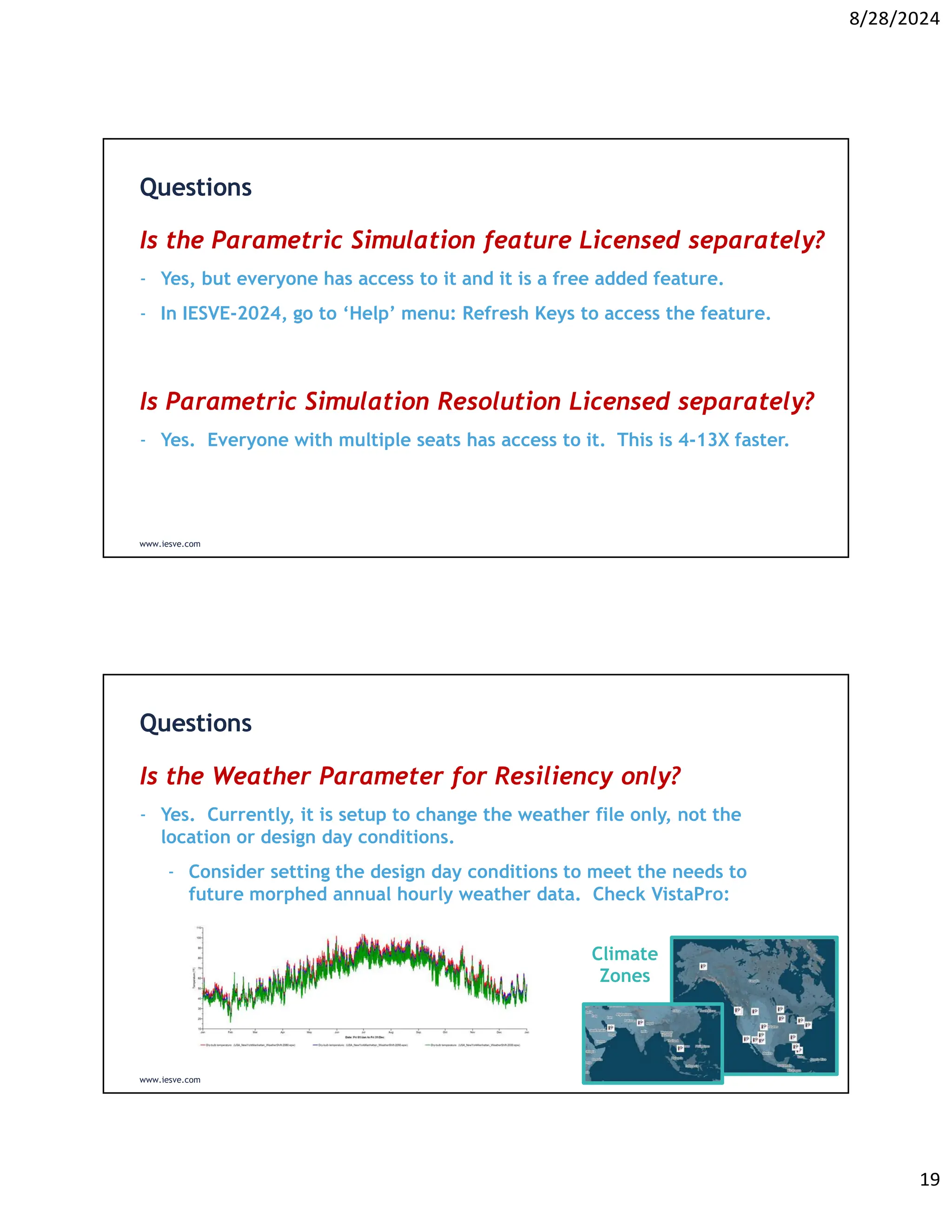 Parametric Simulation with IESVE Software | PDF