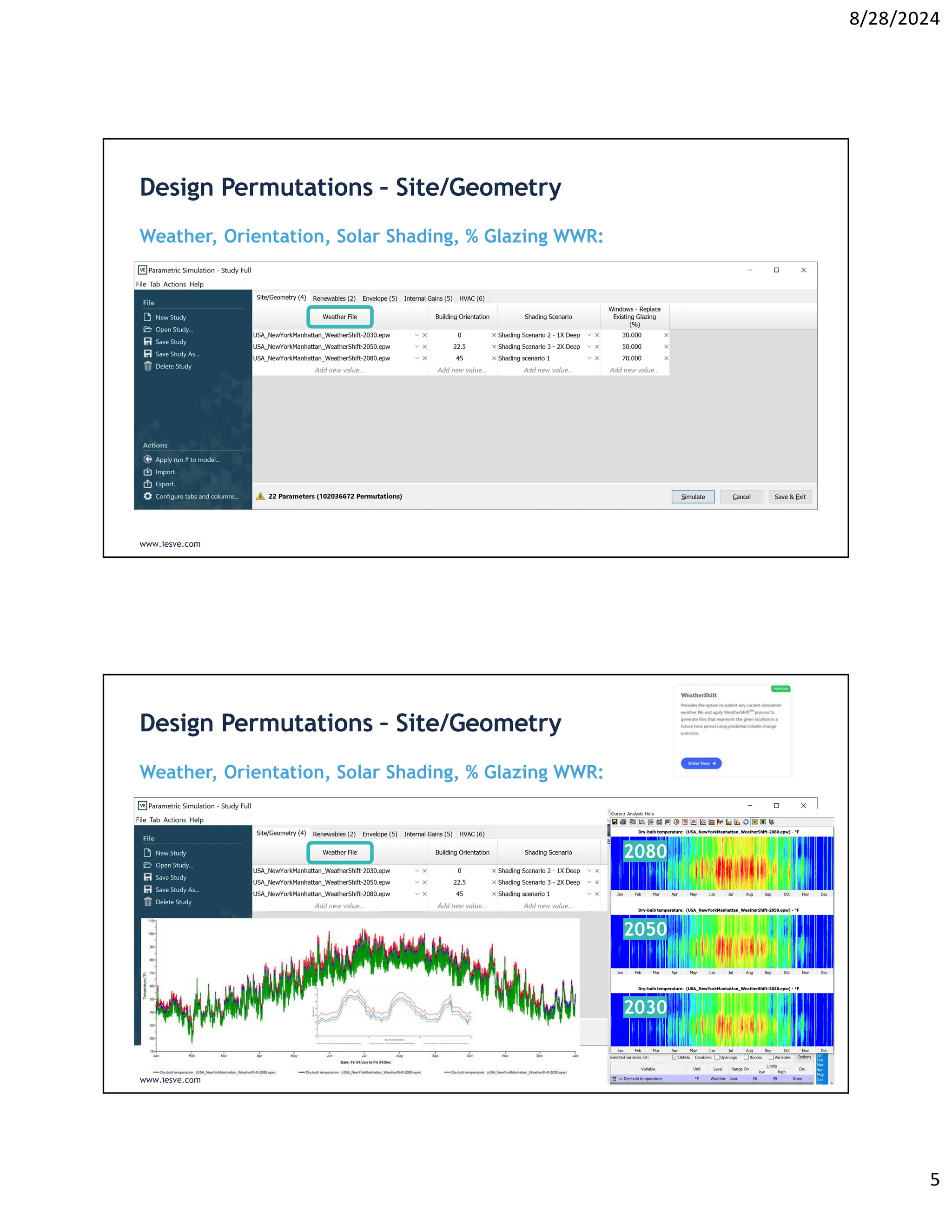 Parametric Simulation with IESVE Software | PDF