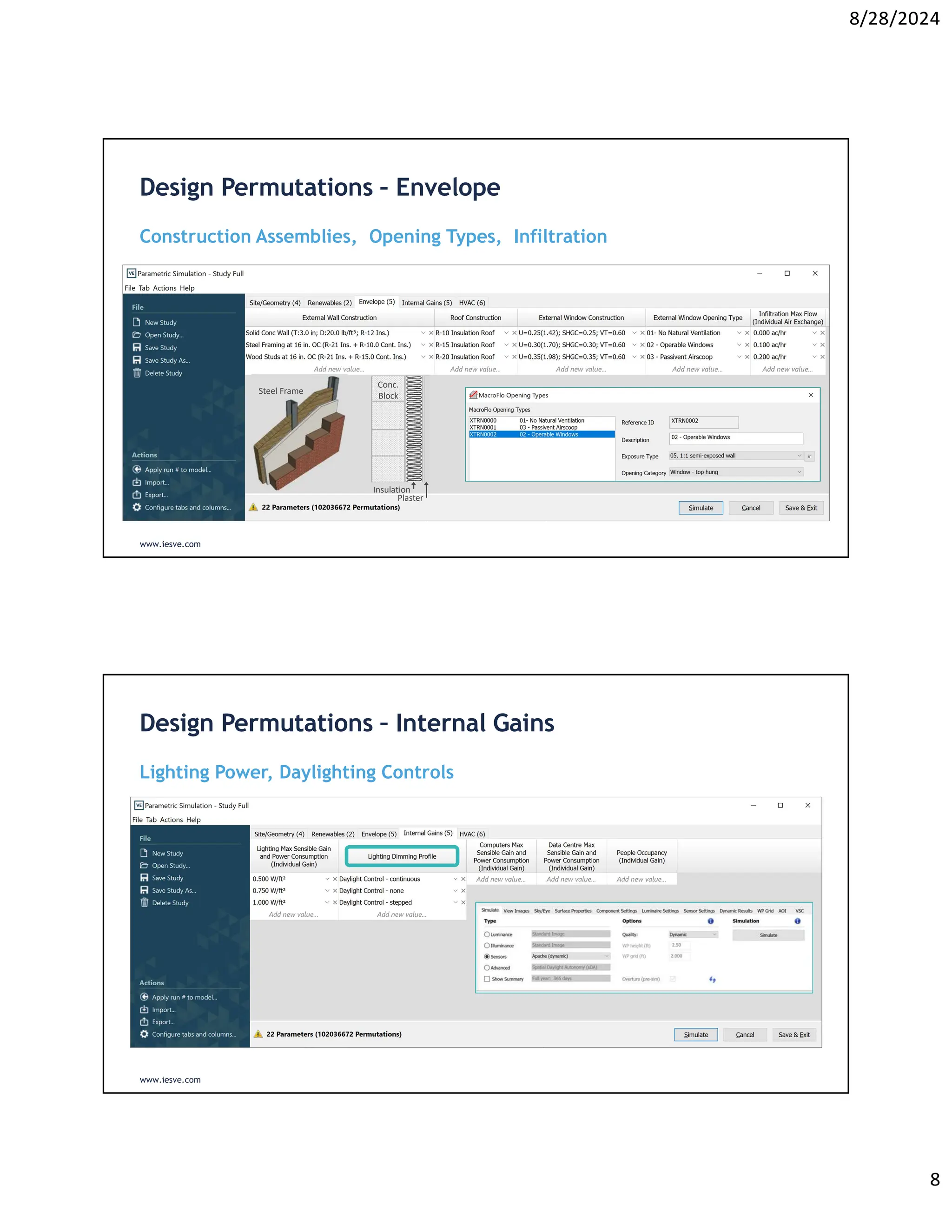 Parametric Simulation With Iesve Software Pdf 3 D Graphics