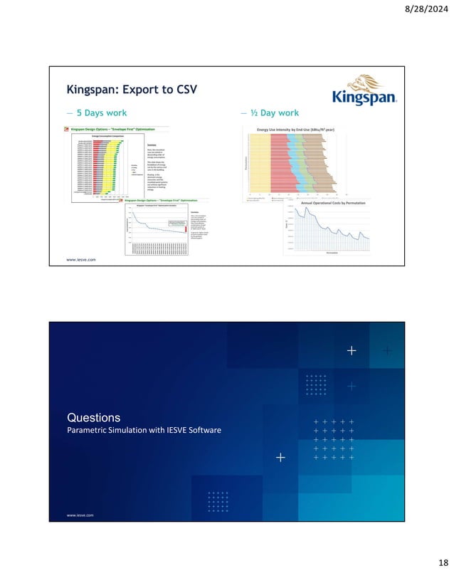 Parametric Simulation with IESVE Software | PDF | 3-D Graphics ...