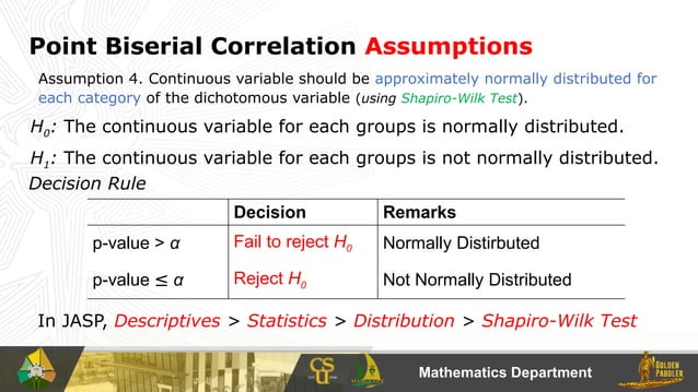 Parametric Special Case-Point Biserial Correlation.pptx