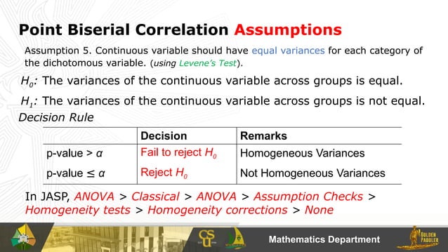 Parametric Special Case-Point Biserial Correlation.pptx