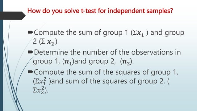 PARAMETRIC STATISTICS .pptx