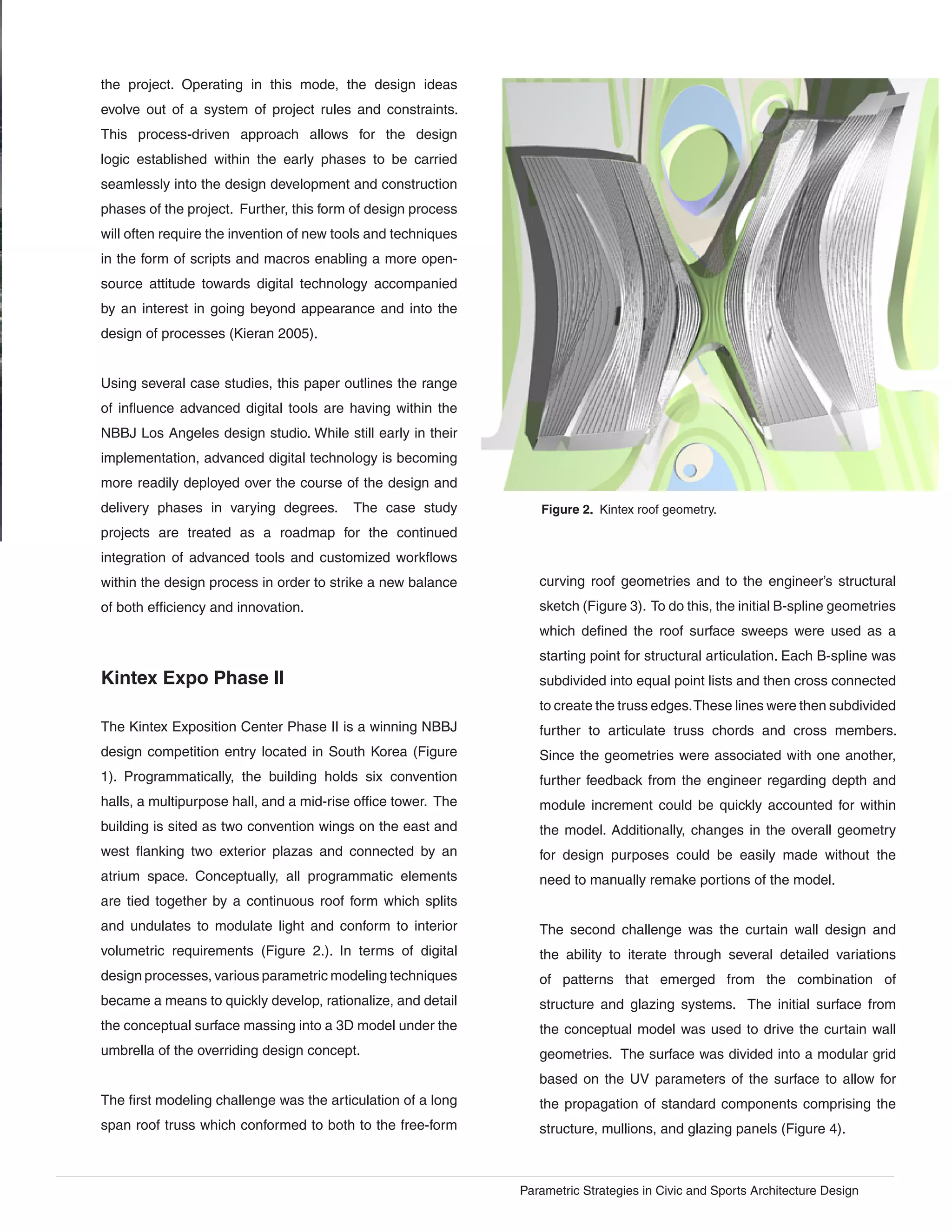 Parametric strategies civic and sports architecture design | PDF