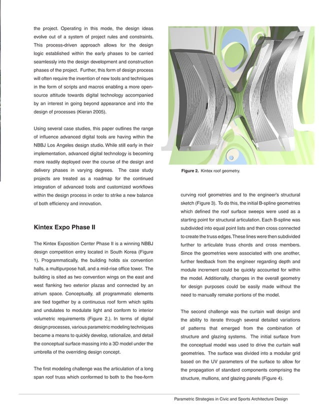 Parametric Strategies Civic And Sports Architecture Design Pdf