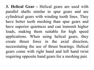 PARAMETRIC STRESS ANALYSIS OF HELICAL GEAR USING FEA | PPT