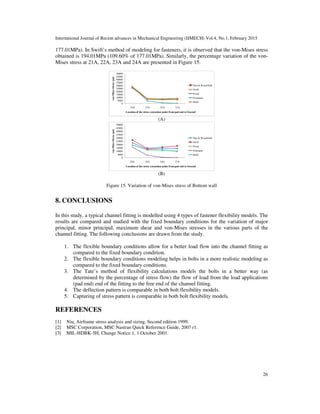 PARAMETRIC STUDIES ON THE EFFECT OF FOUR TYPES OF FASTENER MODELING IN ...