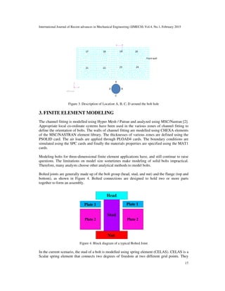 PARAMETRIC STUDIES ON THE EFFECT OF FOUR TYPES OF FASTENER MODELING IN ...