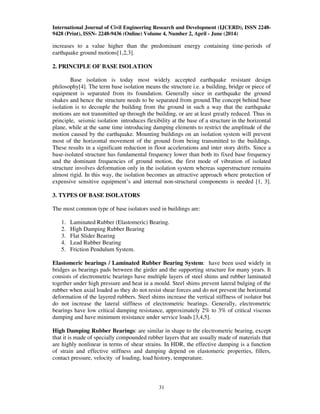 Parametric study of base isolated building | PDF