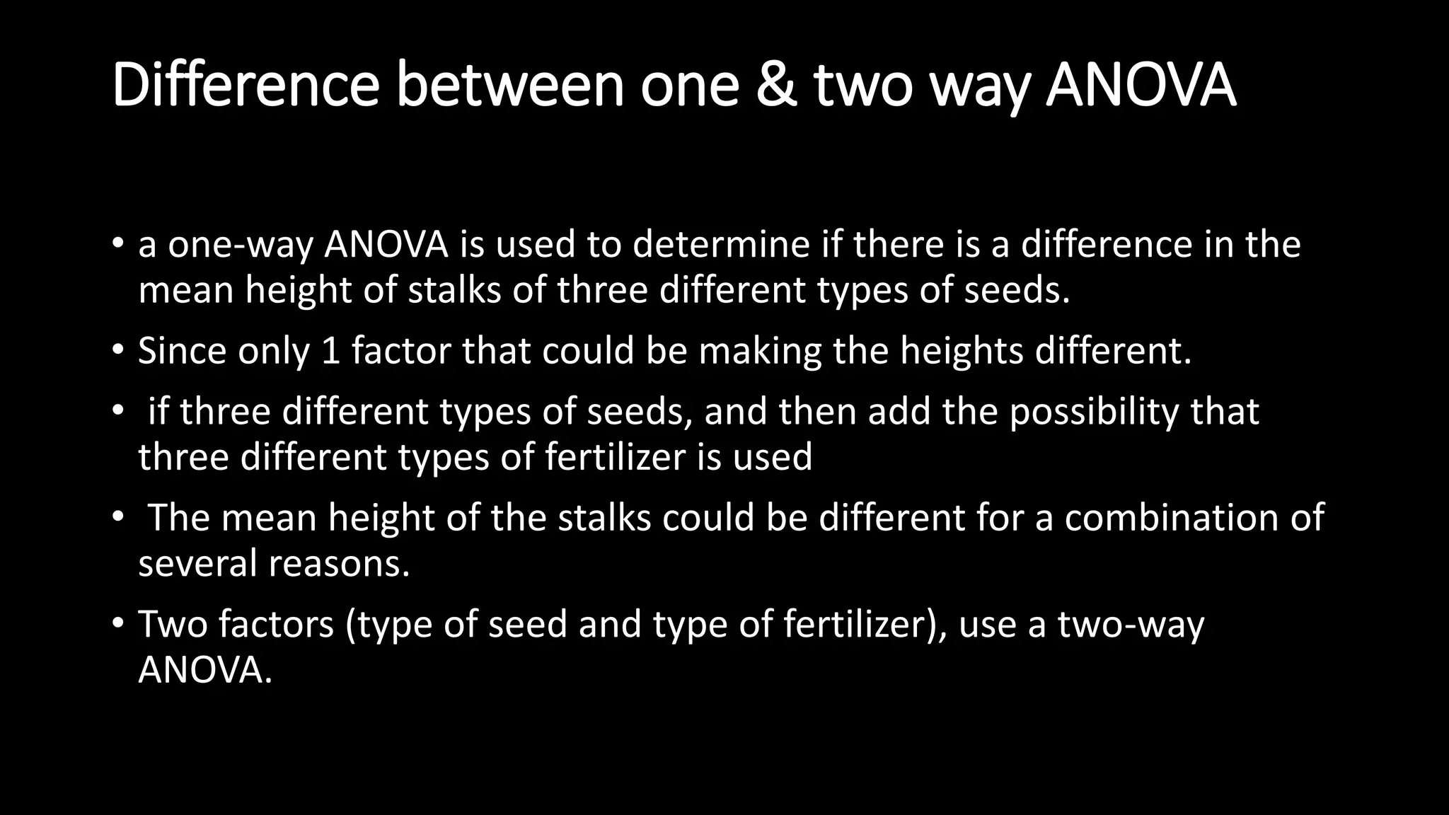 Parametric test - t Test, ANOVA, ANCOVA, MANOVA | PPTX