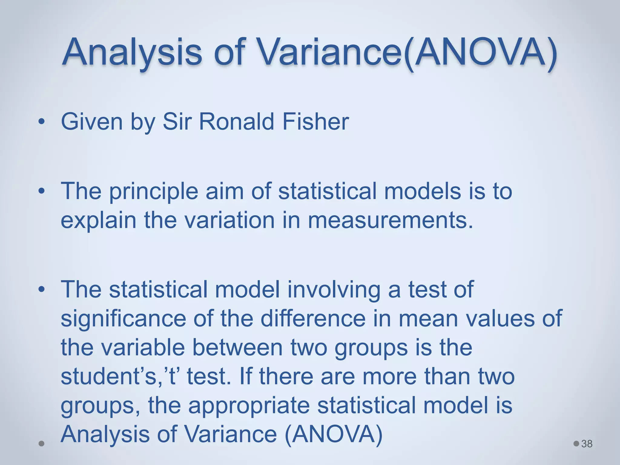 Parametric tests | PPTX