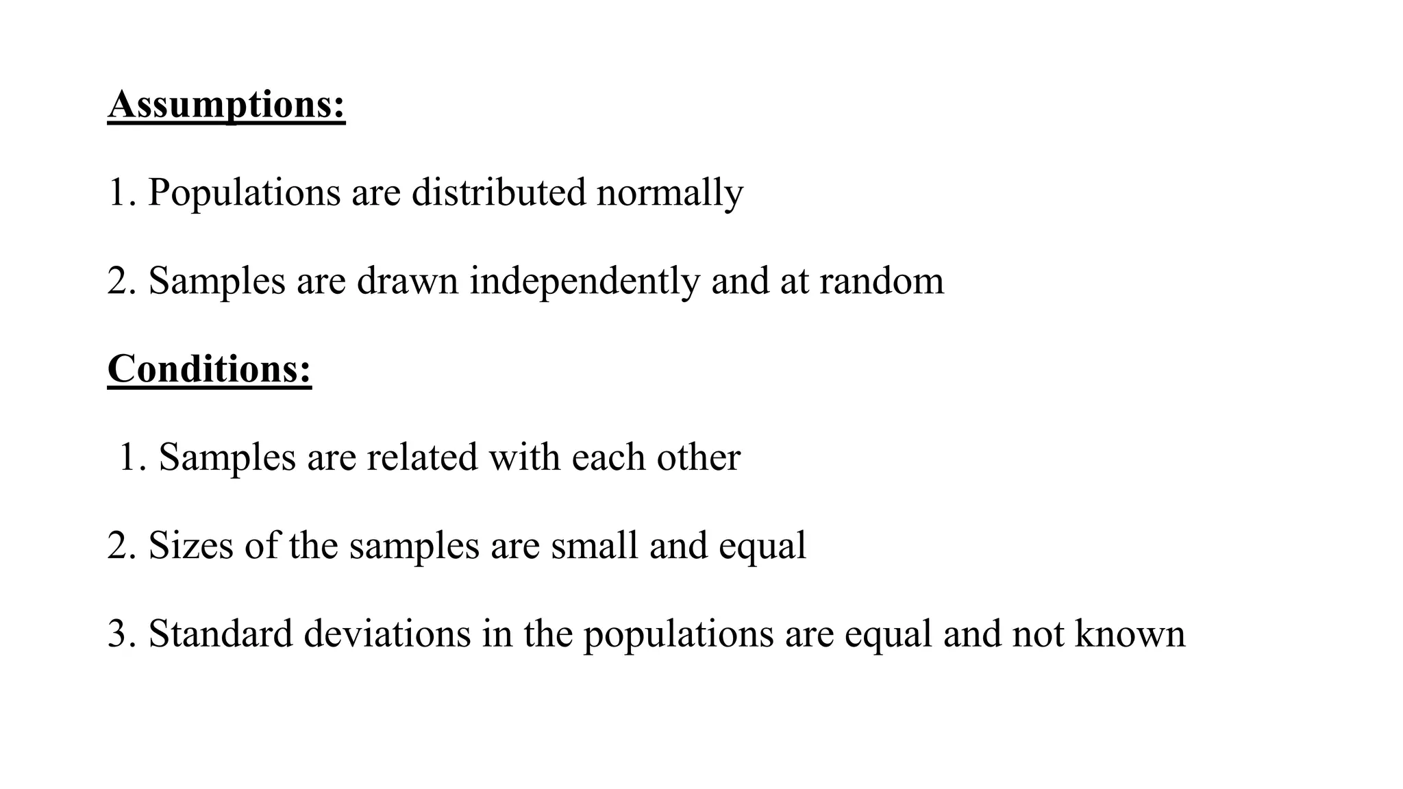 Parametric tests | PPTX