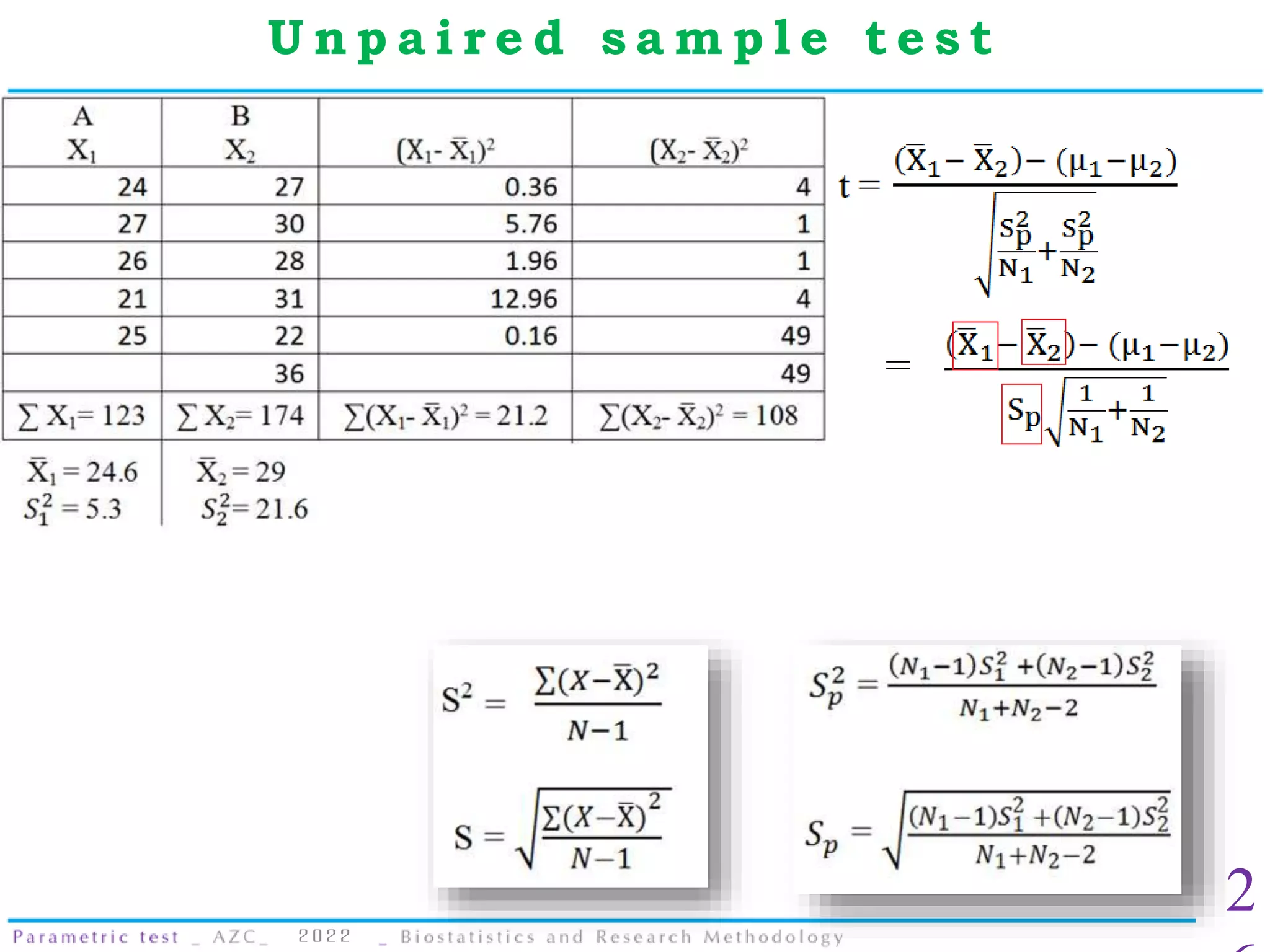 Parametric test _ t test and ANOVA _ Biostatistics and Research ...