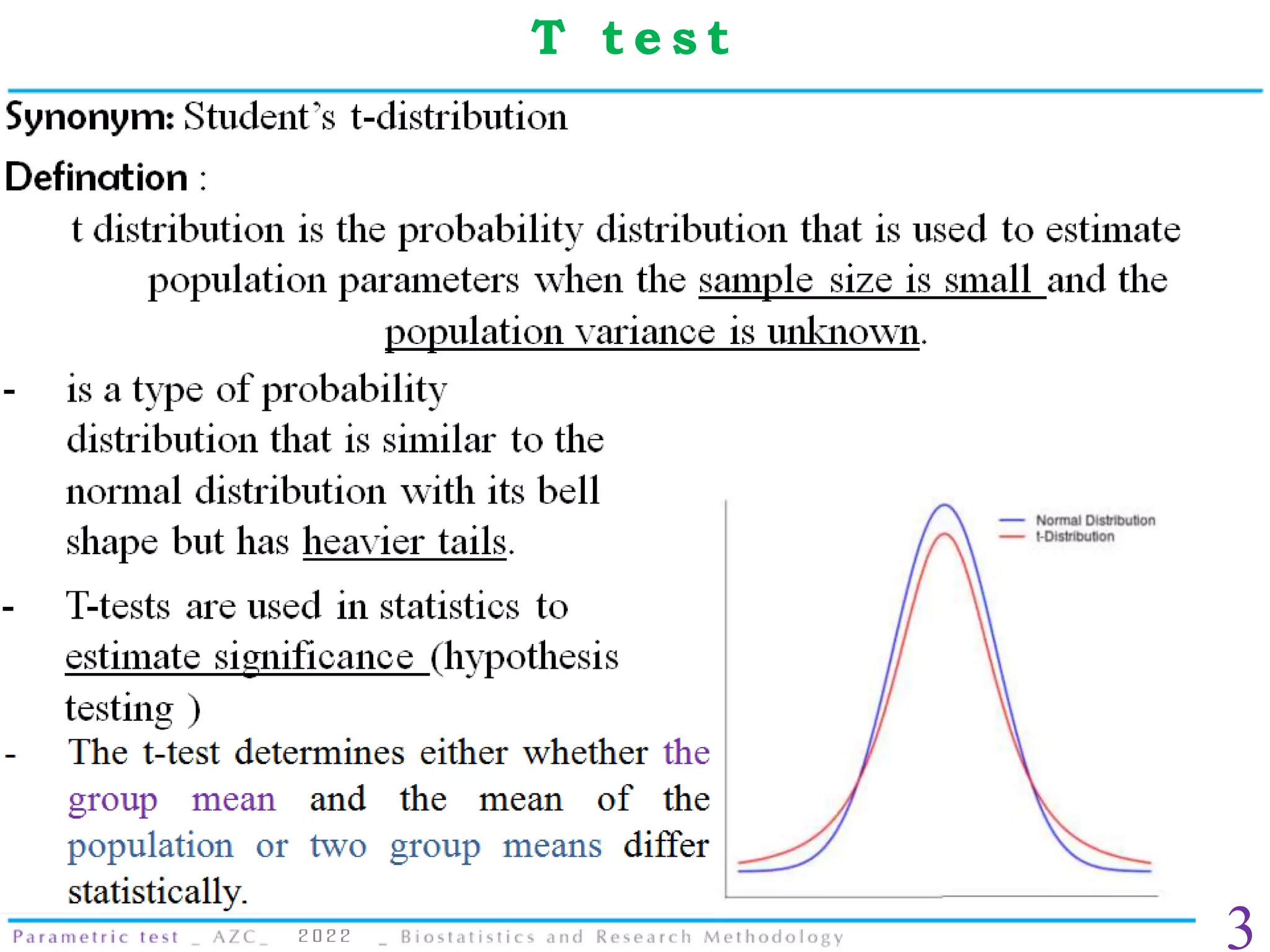 Parametric test _ t test and ANOVA _ Biostatistics and Research ...