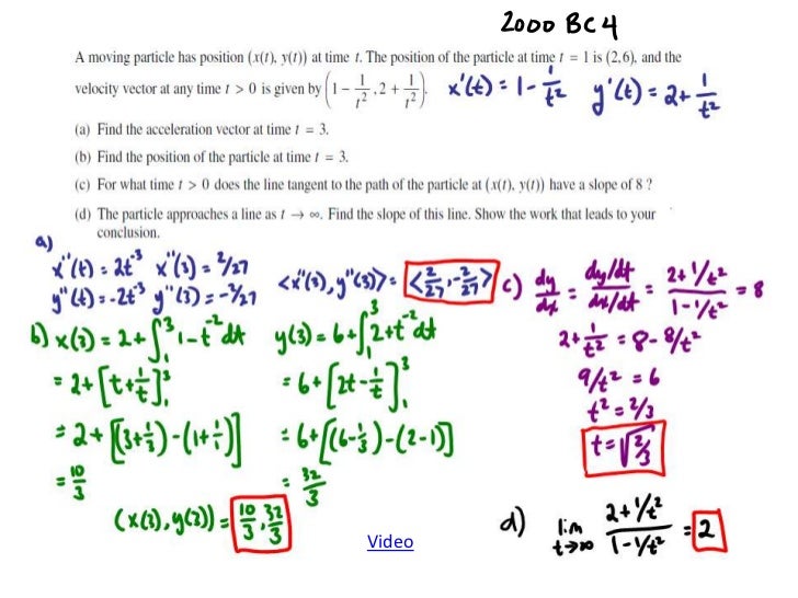 Parametric Vector Polar Calculus