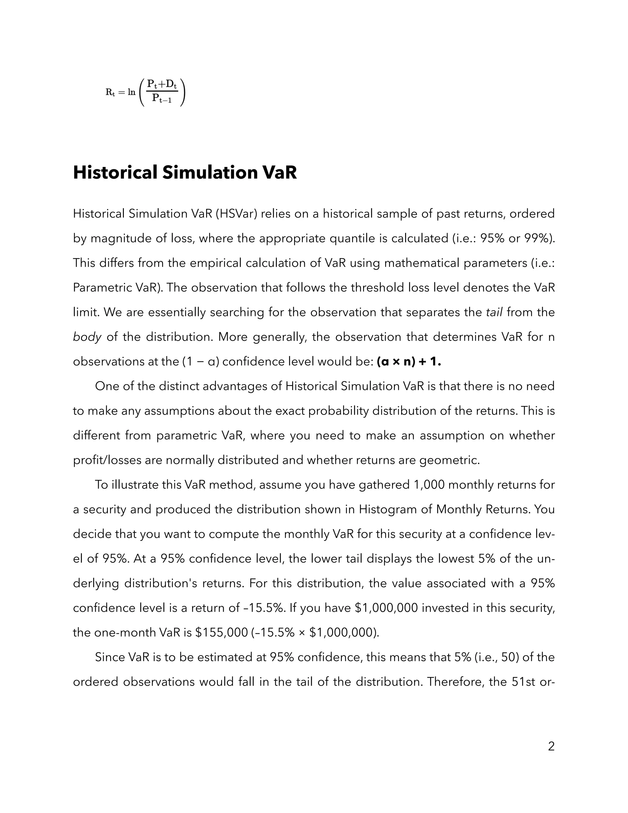 Parametric vs Non-Parametric VaR.pdf